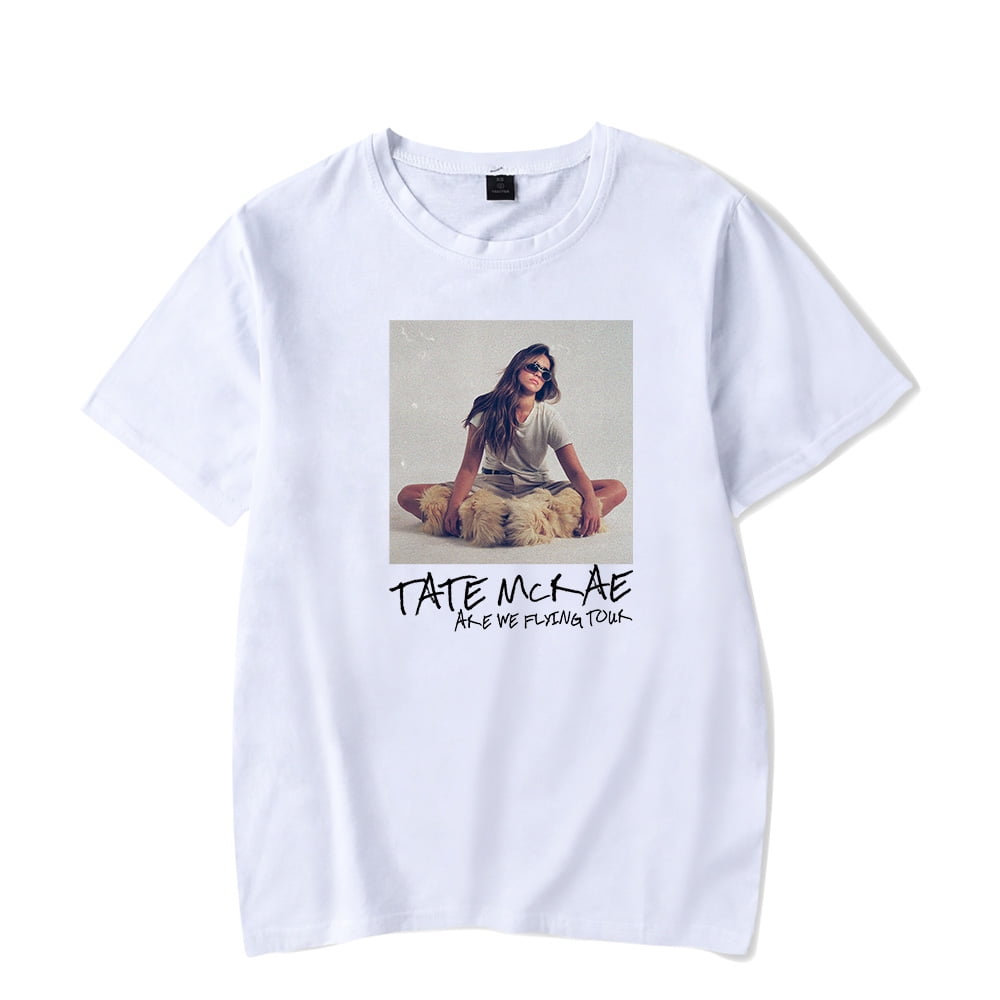 Tate Mcrae T-shirt Singer Are We Flying Tour Merch Women Men Short ...