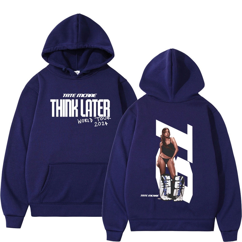 Tate Mcrae The Think Later World Tour 2025 Hoodies Men Women Fashion ...
