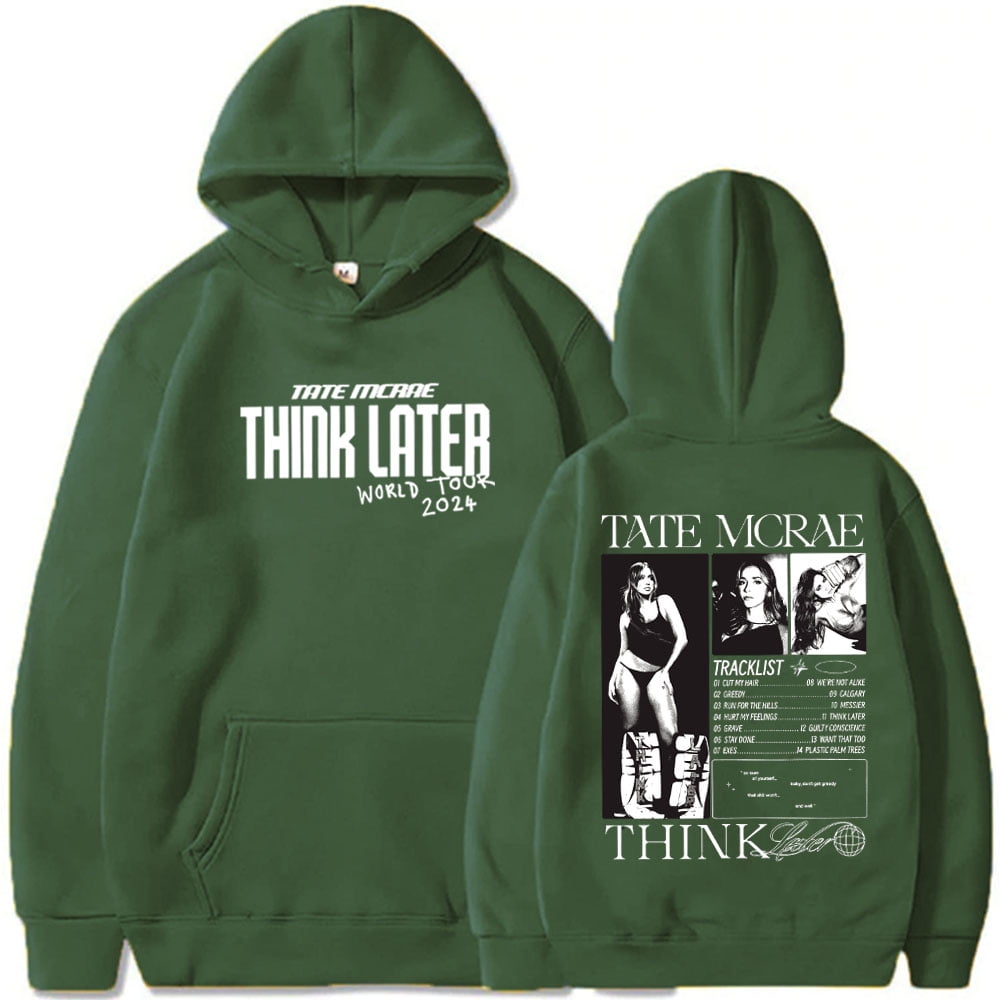 Tate Mcrae Think Later Hoodie Tate Mcrae World Tour Hoodie Tate Mcrae ...