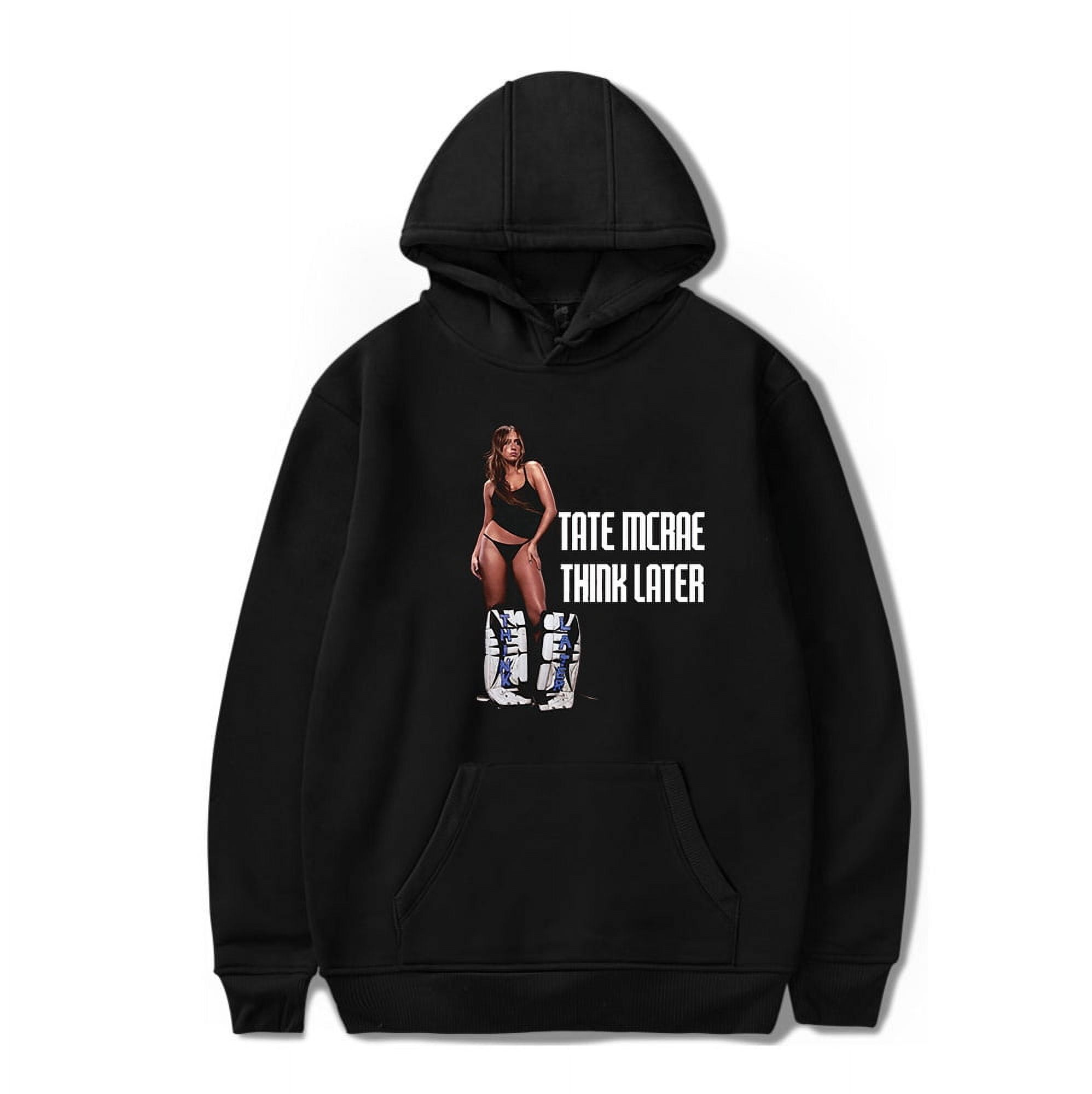 Tate Mcrae Think Later World Tour 2024 Hoodie Men Women Classic Long Sleeve Pullover - Walmart.com