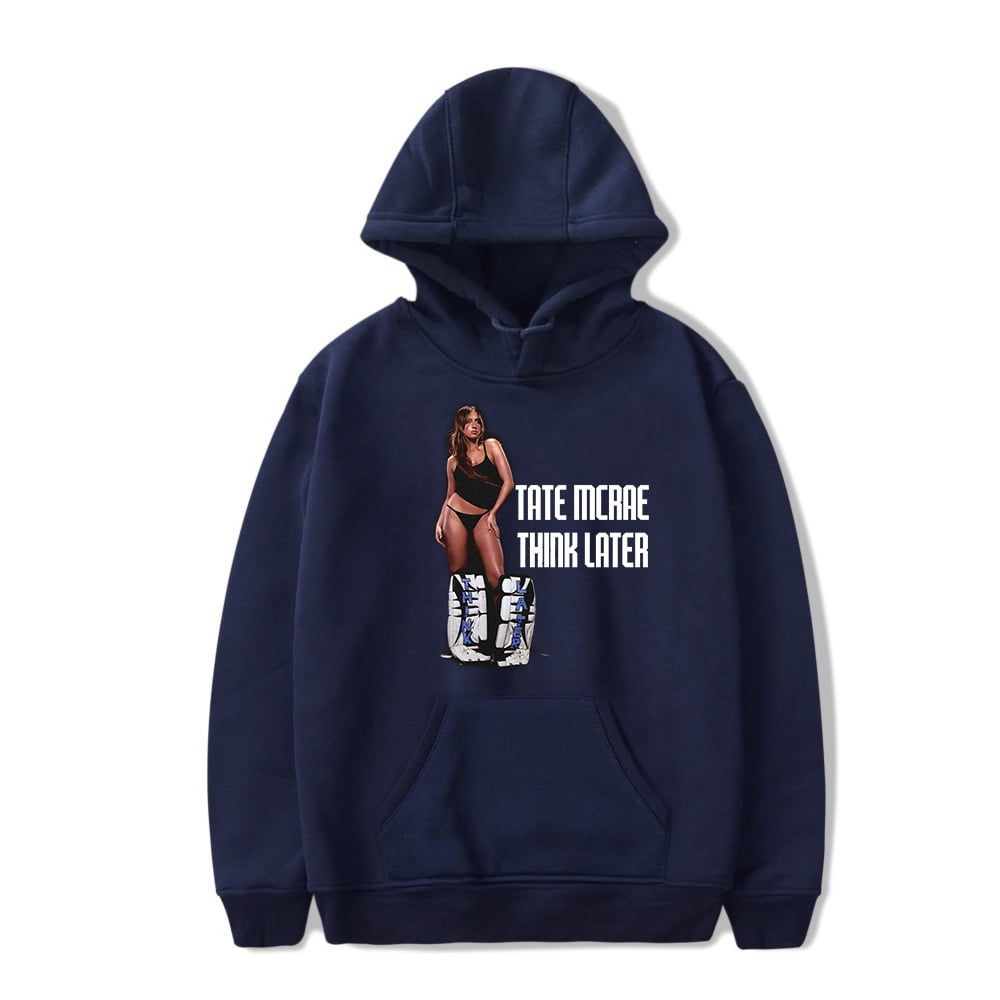 Tate Mcrae Think Later World Tour 2024 Hoodie Men Women Classic Long Sleeve Pullover - Walmart.com