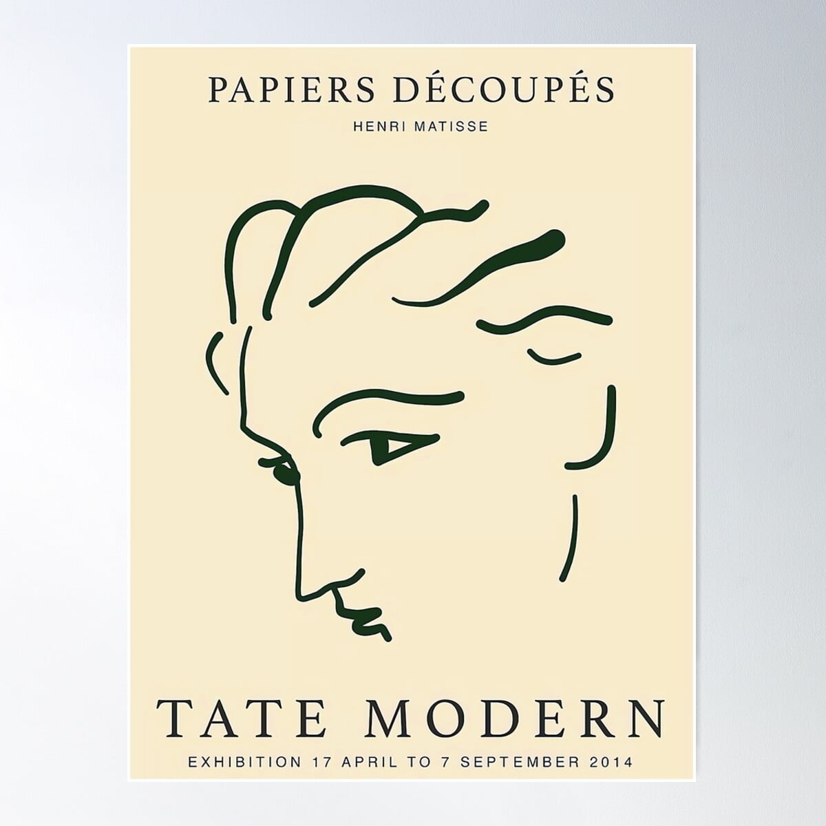 Tate Modern Henri Matisse Poster Wall Art, Modern Wall Decor For Living ...
