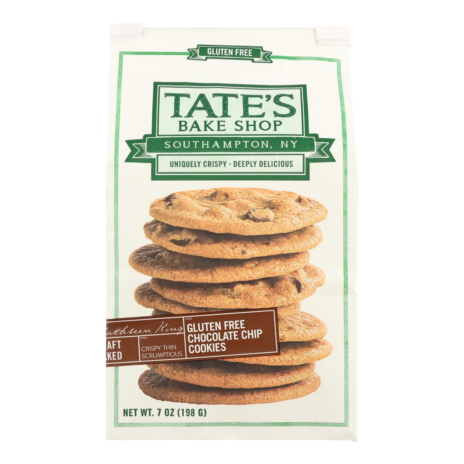 Tate's Bake Shop Cookies - Chocolate Chip - Case Of 12 - 7 Oz ...