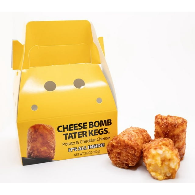 Hot & Ready-to-Eat Cheese Tater Keg, 1 Count - Walmart.com