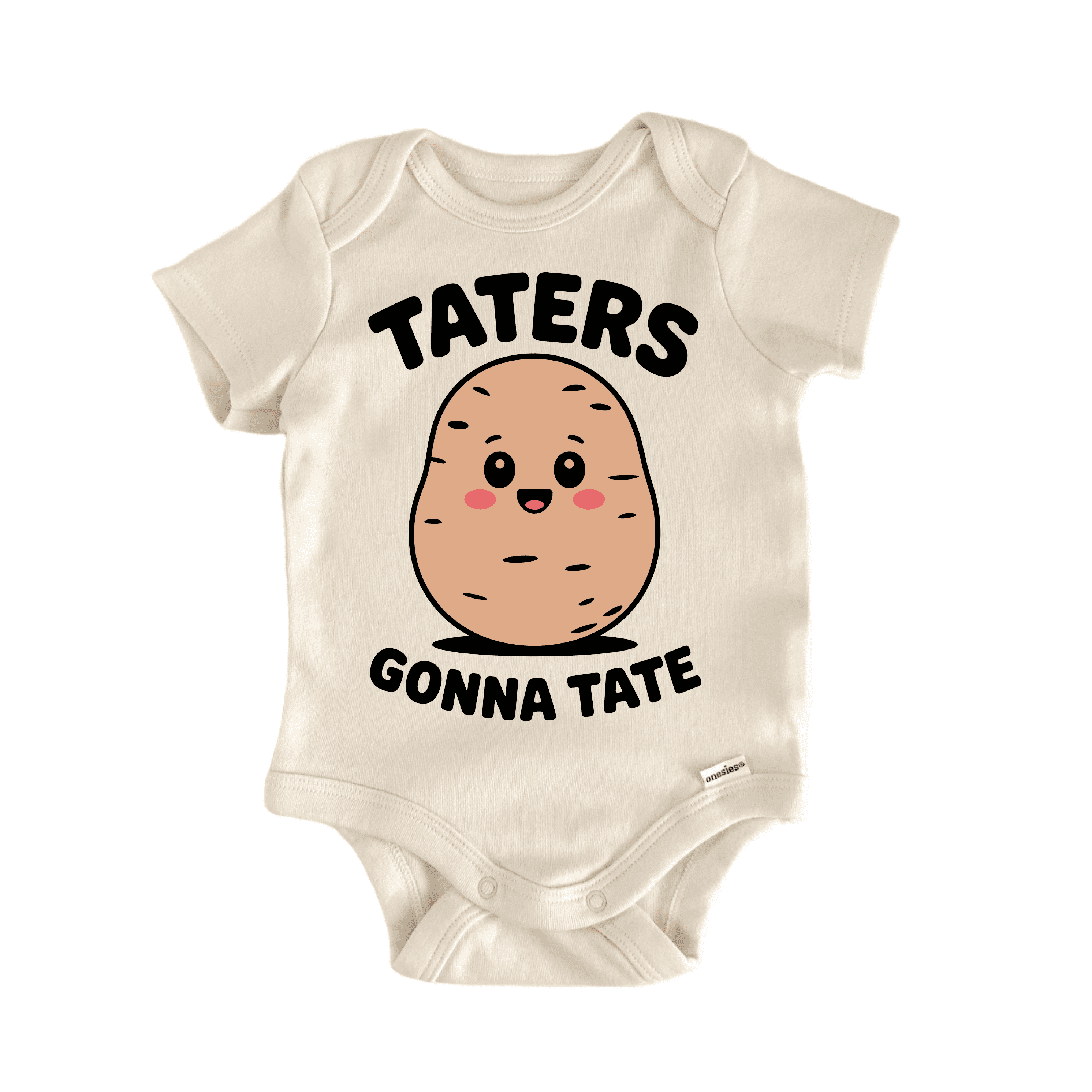 Taters Tate Potato Spud Newborn Baby Bodysuit - Walmart.com