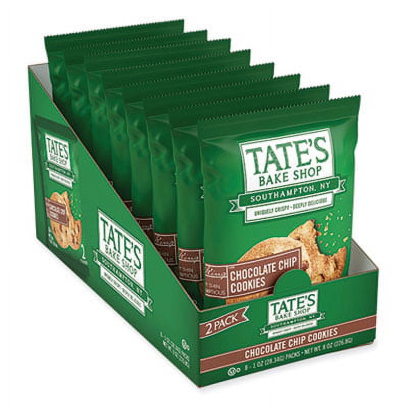 Tates Bake Shop TAE07134 1 oz Chocolate Chip Cookies Snack Packs - 16 ...