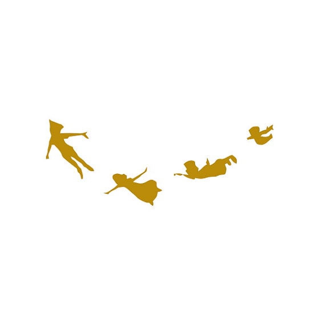 Peter Pan Silhouette Flying Tattoo