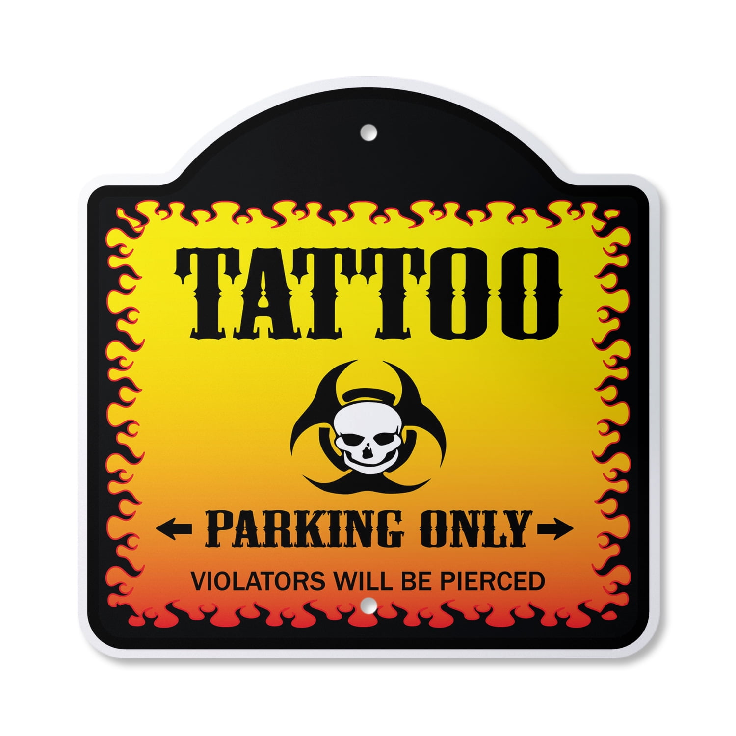 Tattoo 14" X 14" Sign | Indoor/Outdoor Plastic | SignMission Designer ...