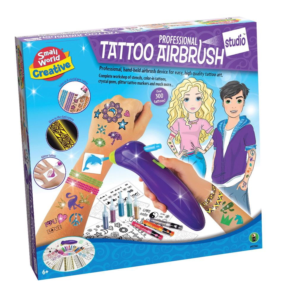 Tattoo Airbrush Studio Art Kit - Walmart.com