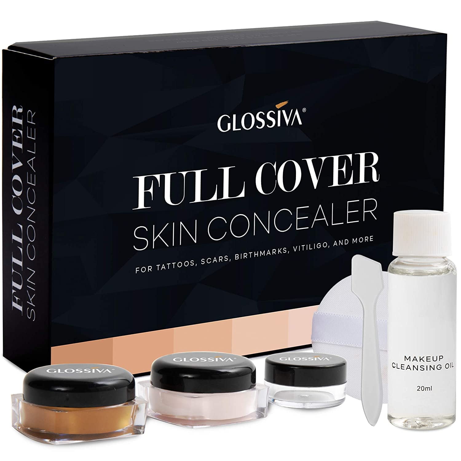 Tattoo Concealer - Skin Concealer - Waterproof - For Dark Spots, Scars ...