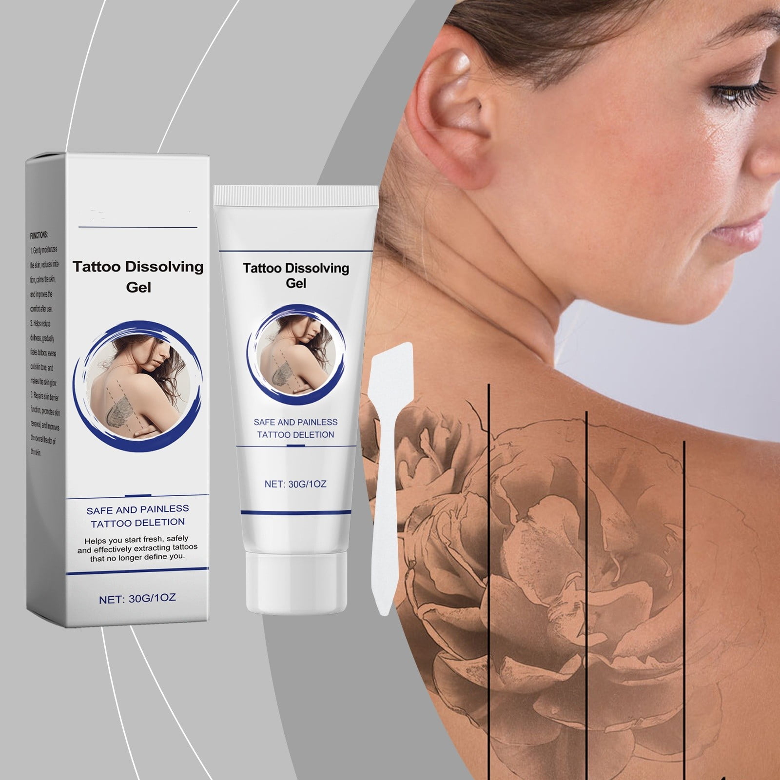 Tattoo Dissolving Gel - Smooth Skin Tone, Strengthen Barrier, Promote ...