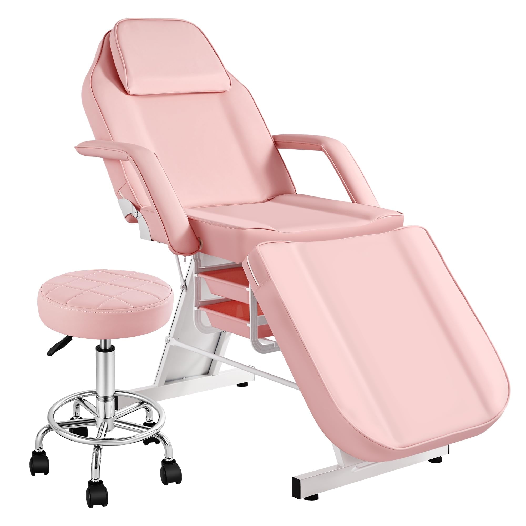 Tattoo Facial Chair for Client, Adjustable Facial Beds for Esthetician ...