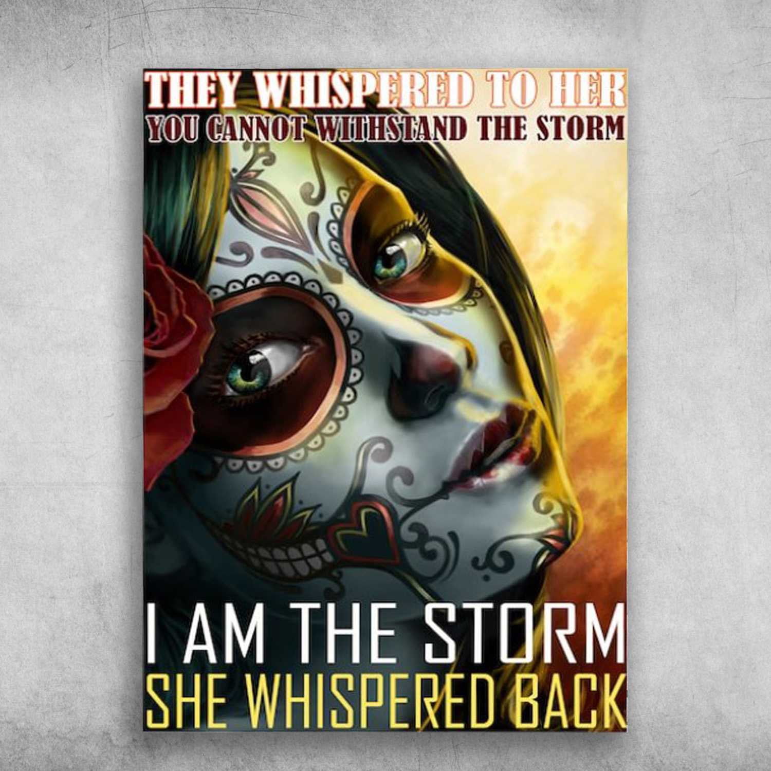 Tattoo Girl - They Whispered To Her, You Cannot Withstand The Storm, I ...