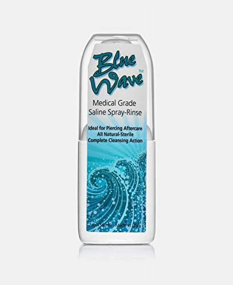 Tattoo Goo Blue Wave Saline Cleansing Solution Natural, Medical Grade ...
