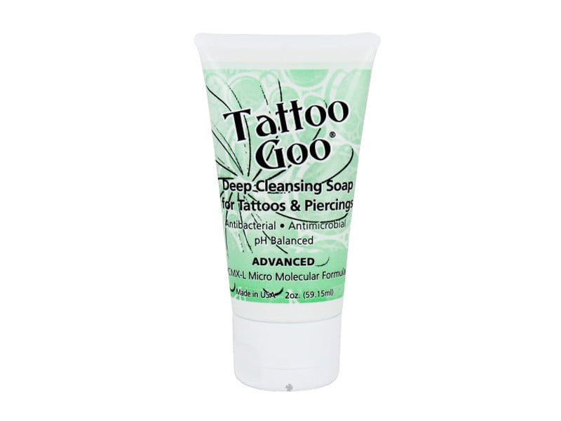 Tattoo Goo Deep Cleansing Soap, Disinfecting Tattoo and Piercing ...