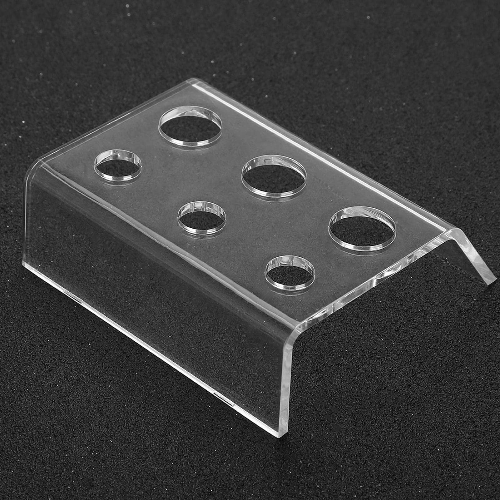 Tattoo Ink Cup Holder, TSF6 Tattoo Ink Caps Holder 6 Holes Cup Holder ...
