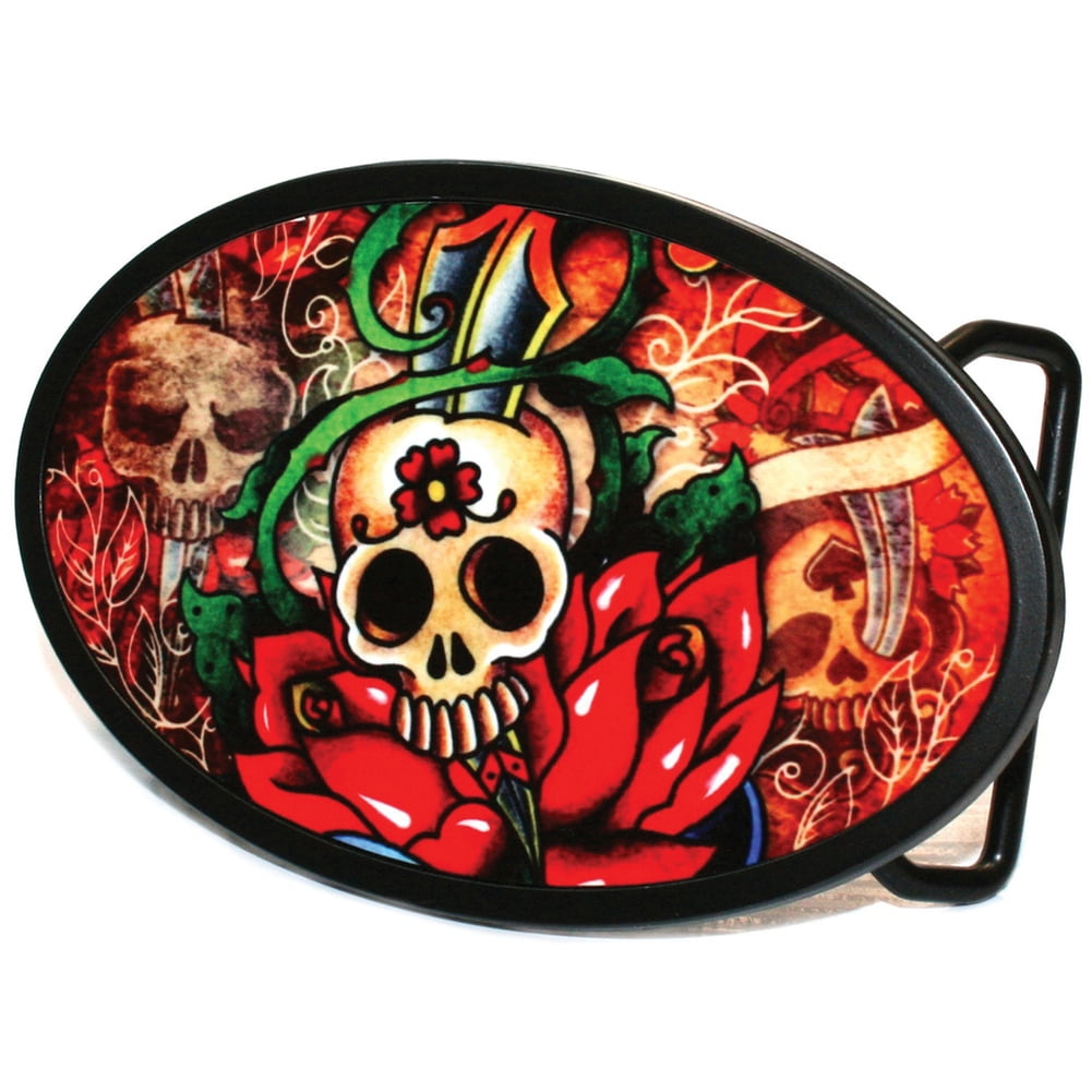 Tattoo Johnny - Dagger Belt Buckle - Walmart.com
