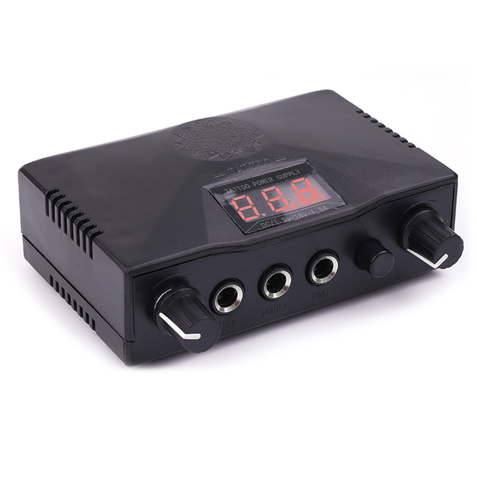 Tattoo Machine Power Supply Mini Display Screen ABS Housing Tattoo Gun ...