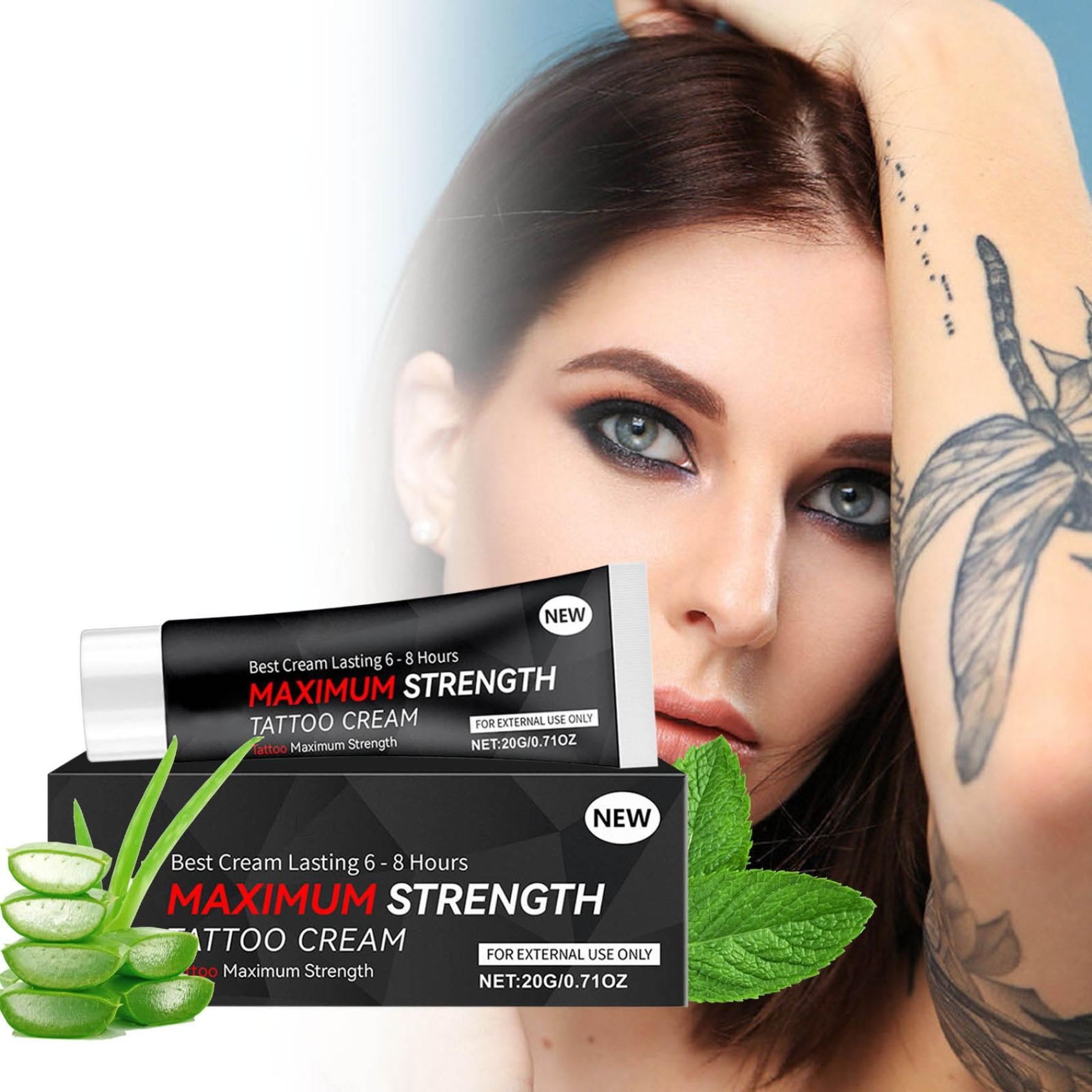 Tattoo Numibing Cream Gel 10 Grams- Up to 6 Hours Extra Strength for Tattoos, Soothing Gel Joint ...