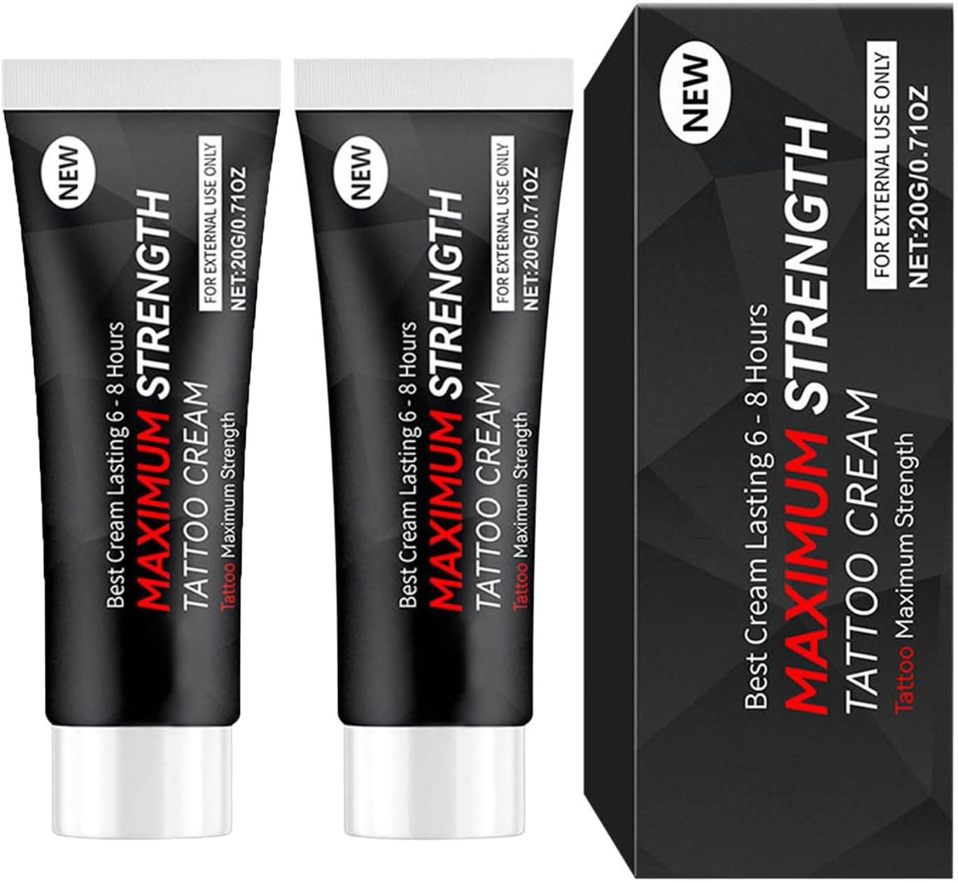 Tattoo Numibing Cream Gel, Soothing Gel Joint Nourishing Care Stick, Up to 6 Hours Extra ...