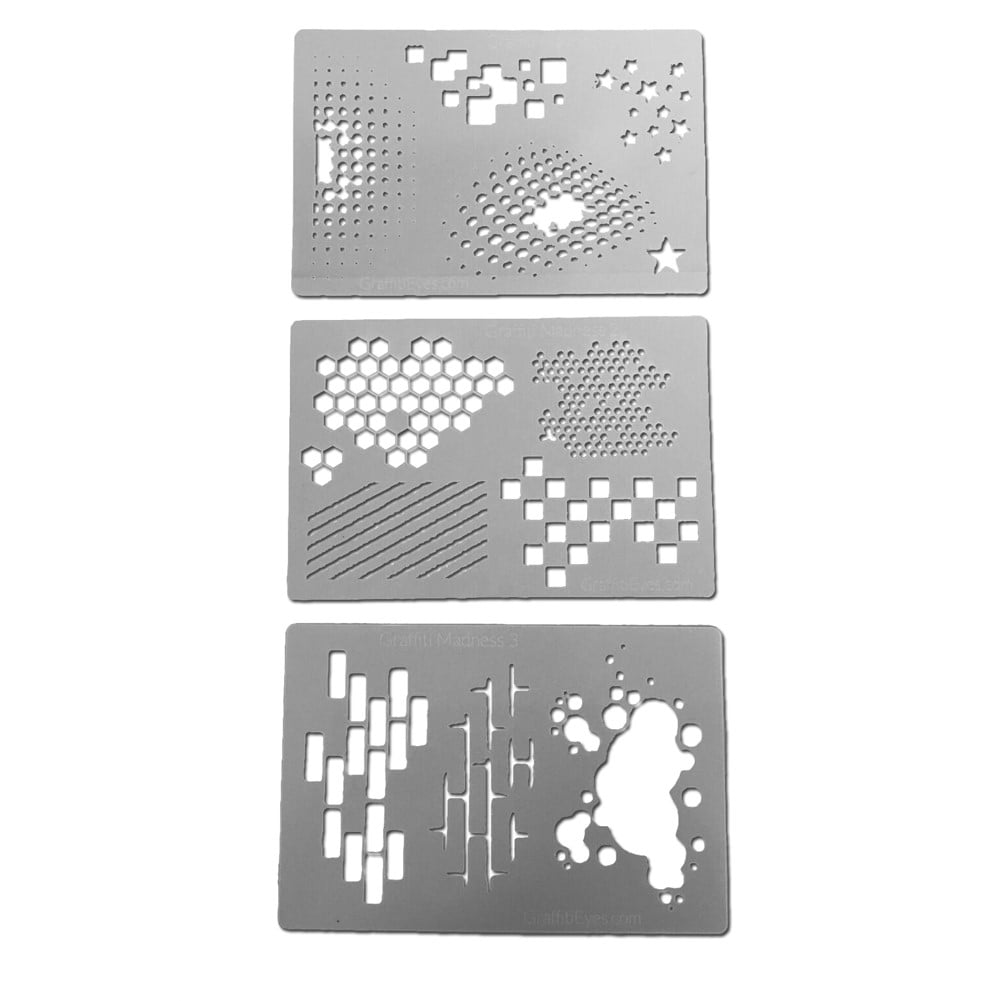 Tattoo Pro Stencils - Graffiti Madness Set - Walmart.com