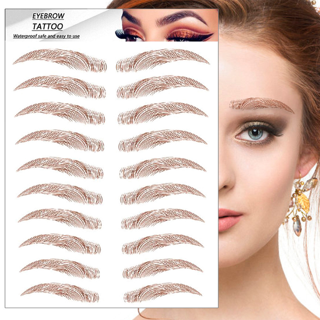 Tattoo Savings! Kitecy 6D Hair-Like Authentic Eyebrows Grooming Shaping ...