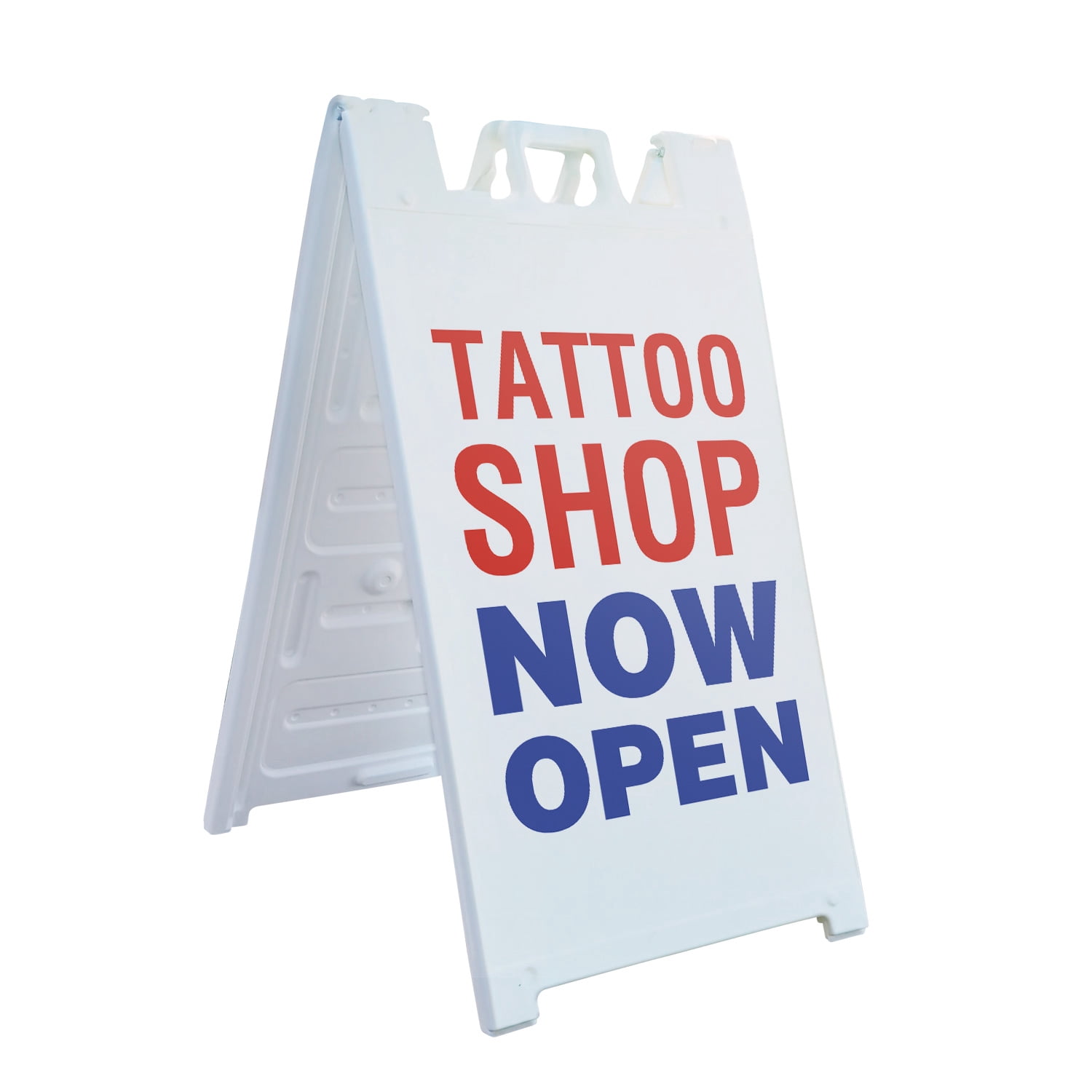 Tattoo Shop Now Open 24" x 36" Double Sided A-Frame Sidewalk Sign ...