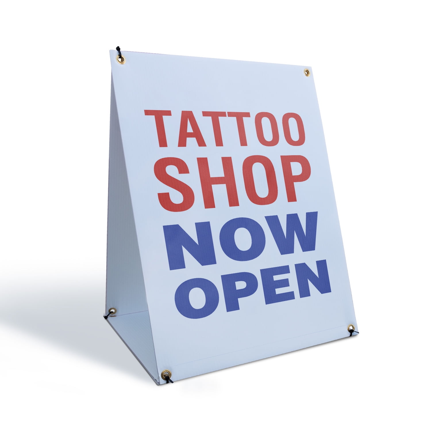 Tattoo Shop Now Open Sidewalk Sign 18 Inch x 24 Inch A-Frame Images On ...