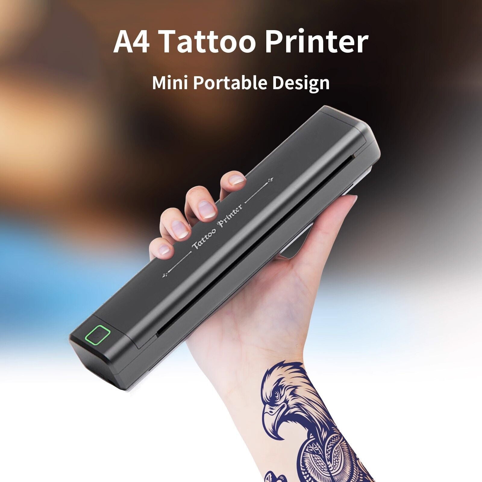 Tattoo Stencil Printer Bluetooth Tattoo Transfer Machine Mini Tattoo ...