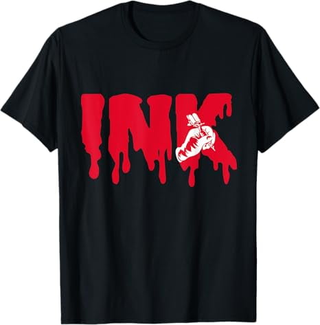 Tattoo artist Ink doing a tattoo T-Shirt - Walmart.com