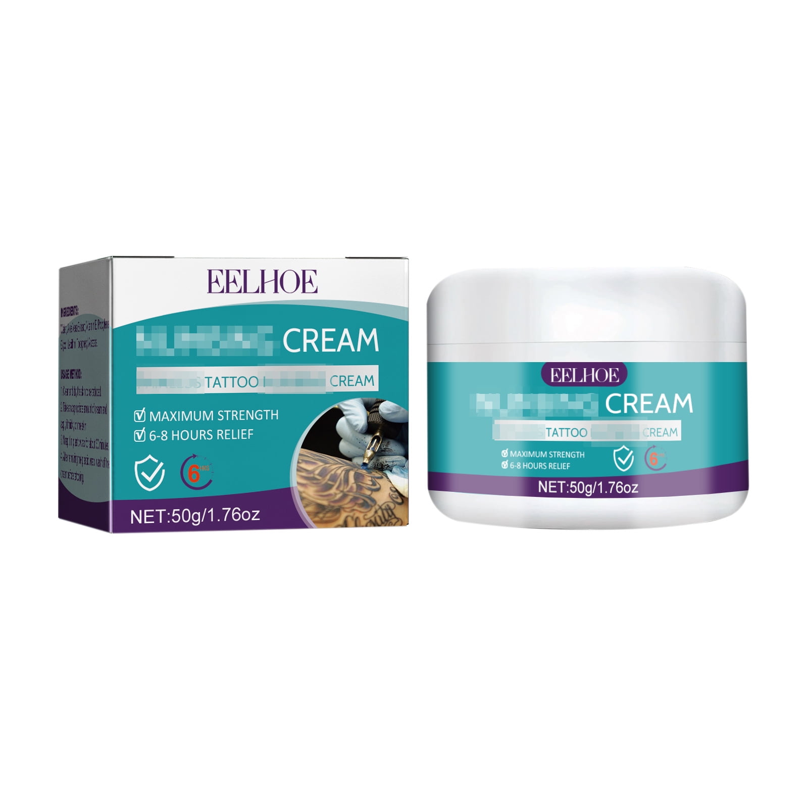 Tattoo care balm, gently cleanses and moisturizes tattoo skin, fades ...