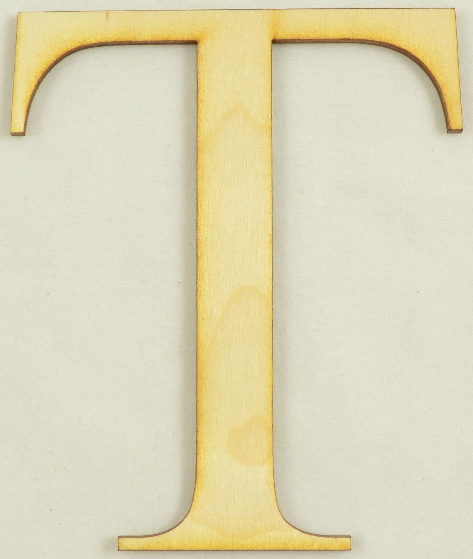 Tau Greek Letter Size:5 Inch Thickness:1/4" Baltic Birch - Walmart.com