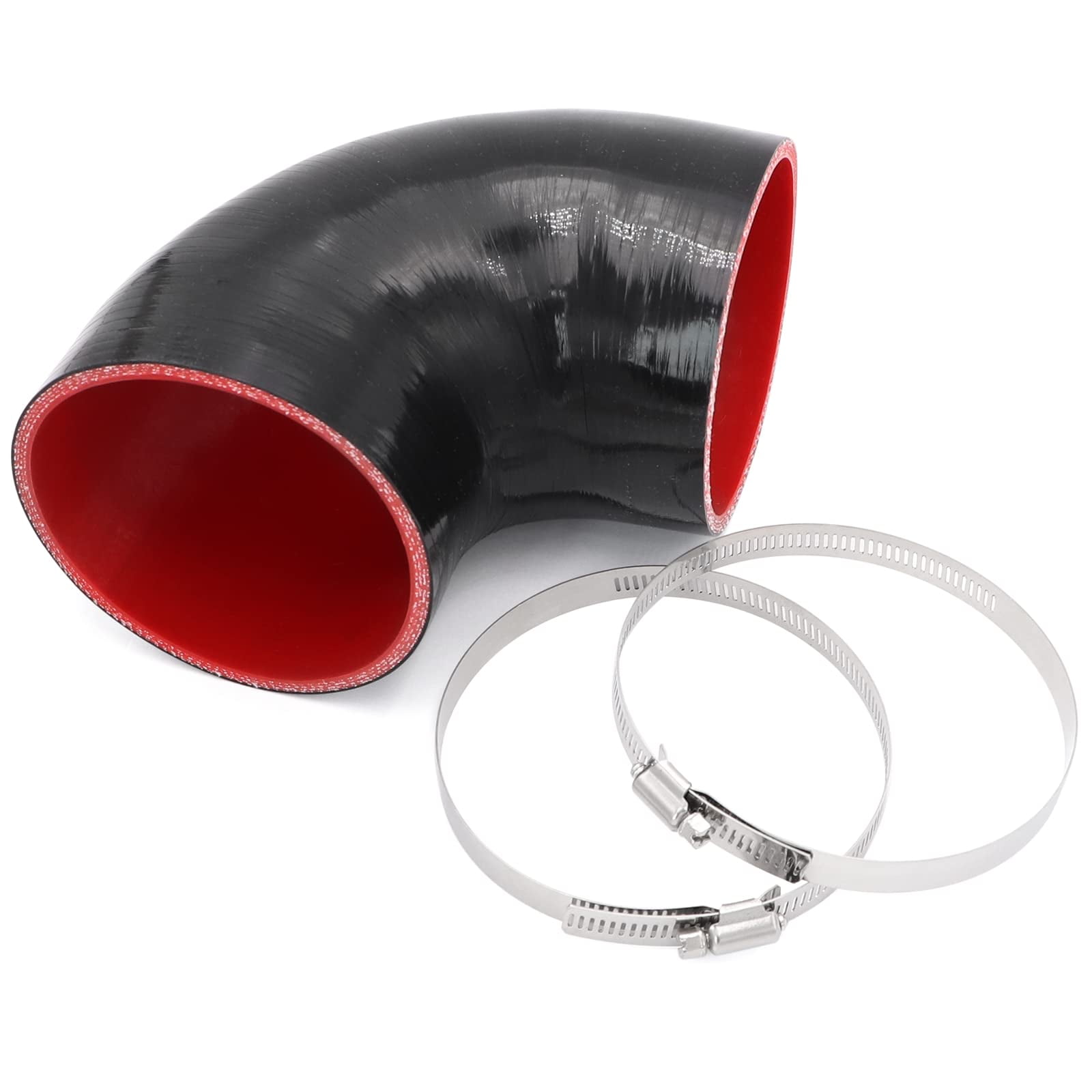 Taukealugs 90 Degree 4 inch(102mm) Elbow Coupler Hose,Length 4 in(102mm ...