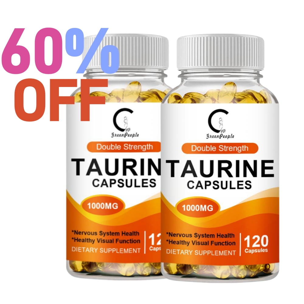 Taurine 1000mg - Antioxidant - Pure taurine supplement for Liver, Eye ...