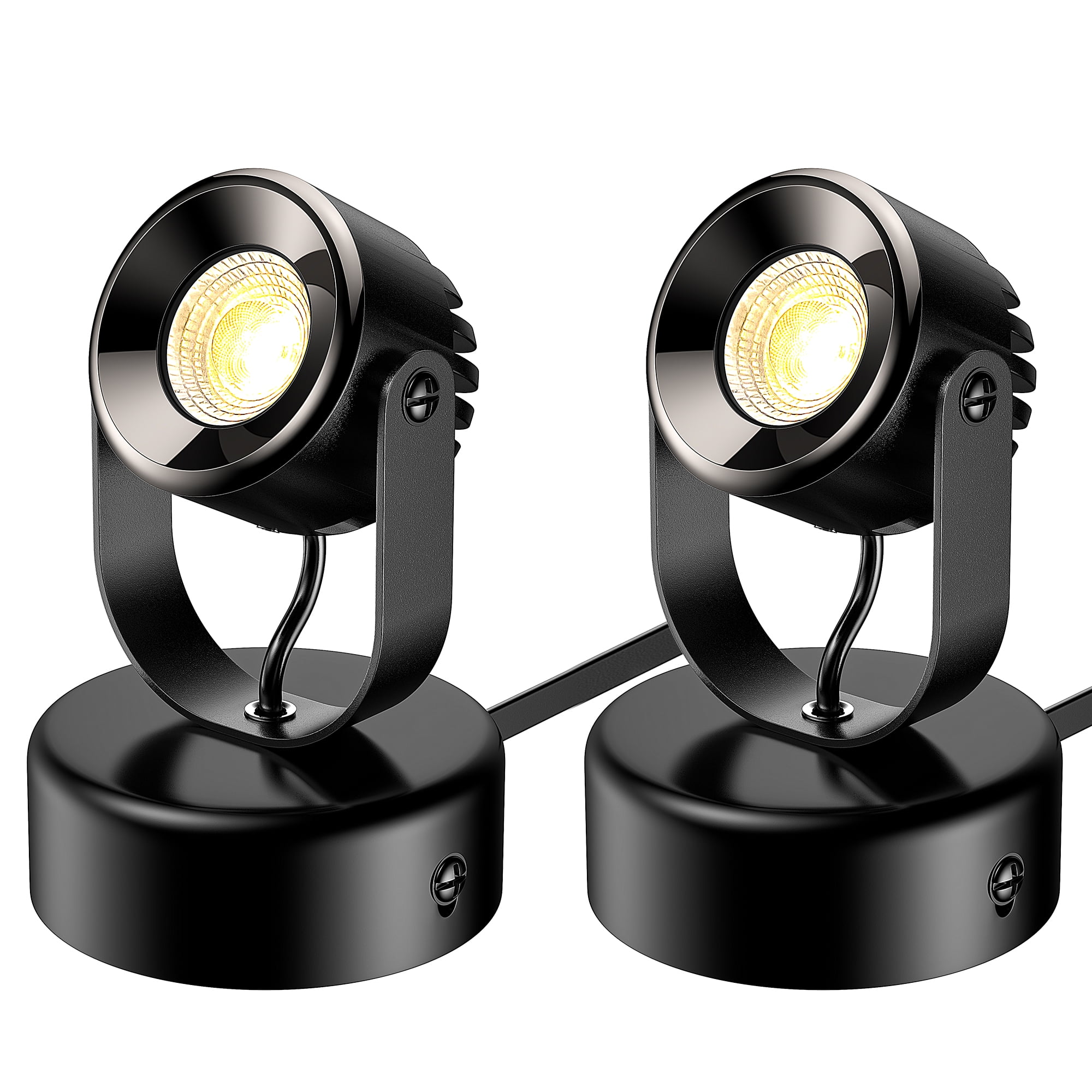 Taurisu 15W LED Spot Lights Up Lights Indoor 2-Pack,Multi-purpose Up ...