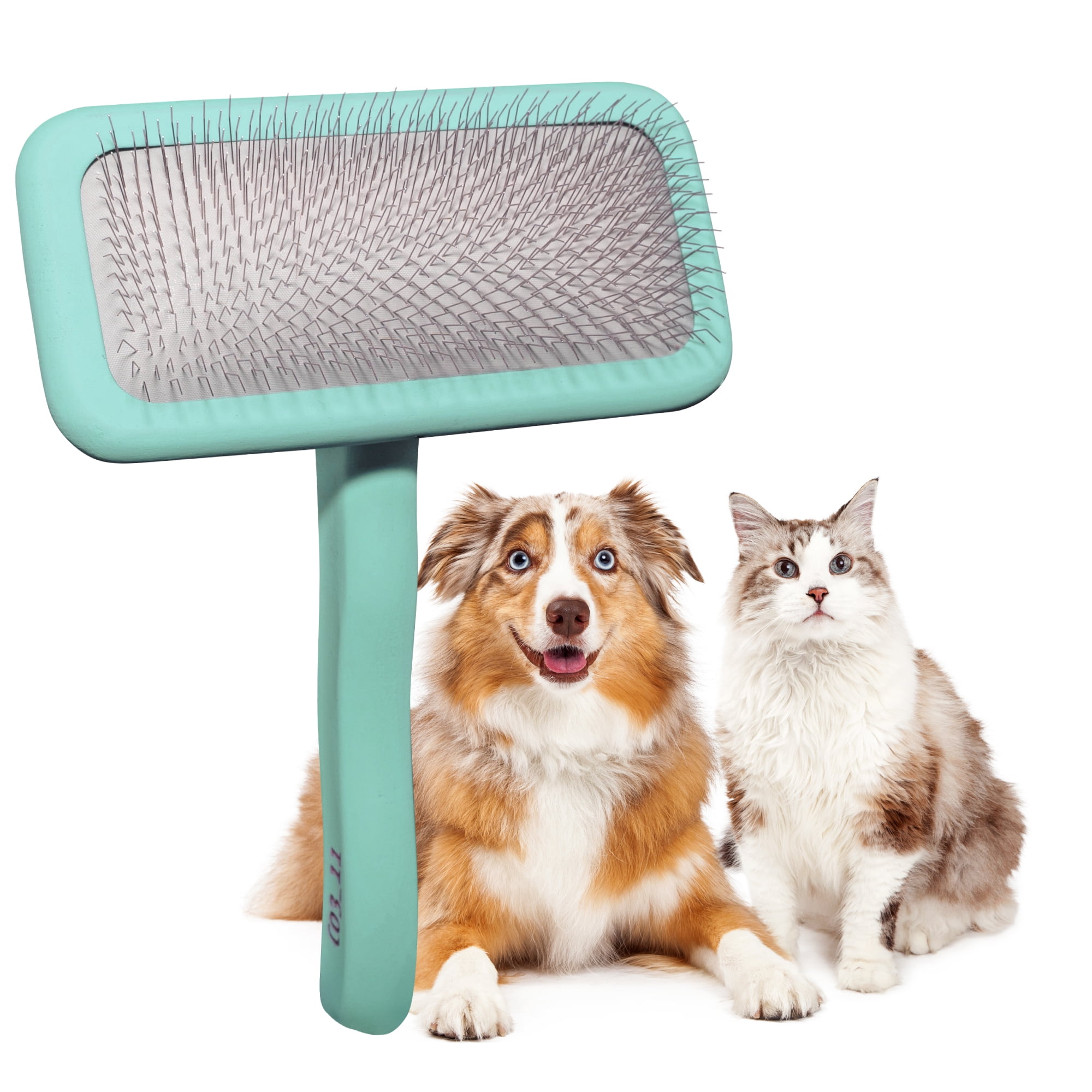 Tauro Pro Line Wooden Deshedding Dog Brush for Long Goldendoodle ...