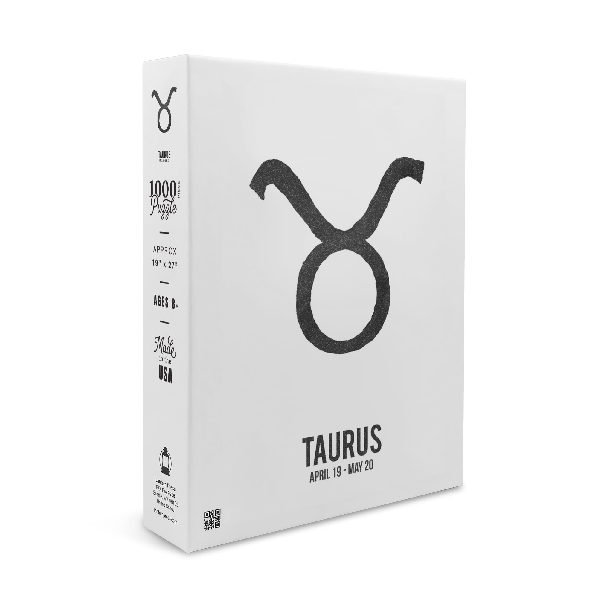 Taurus, Astrology Zodiac Symbol, Ink Drawing (1000 Piece Puzzle, Size ...