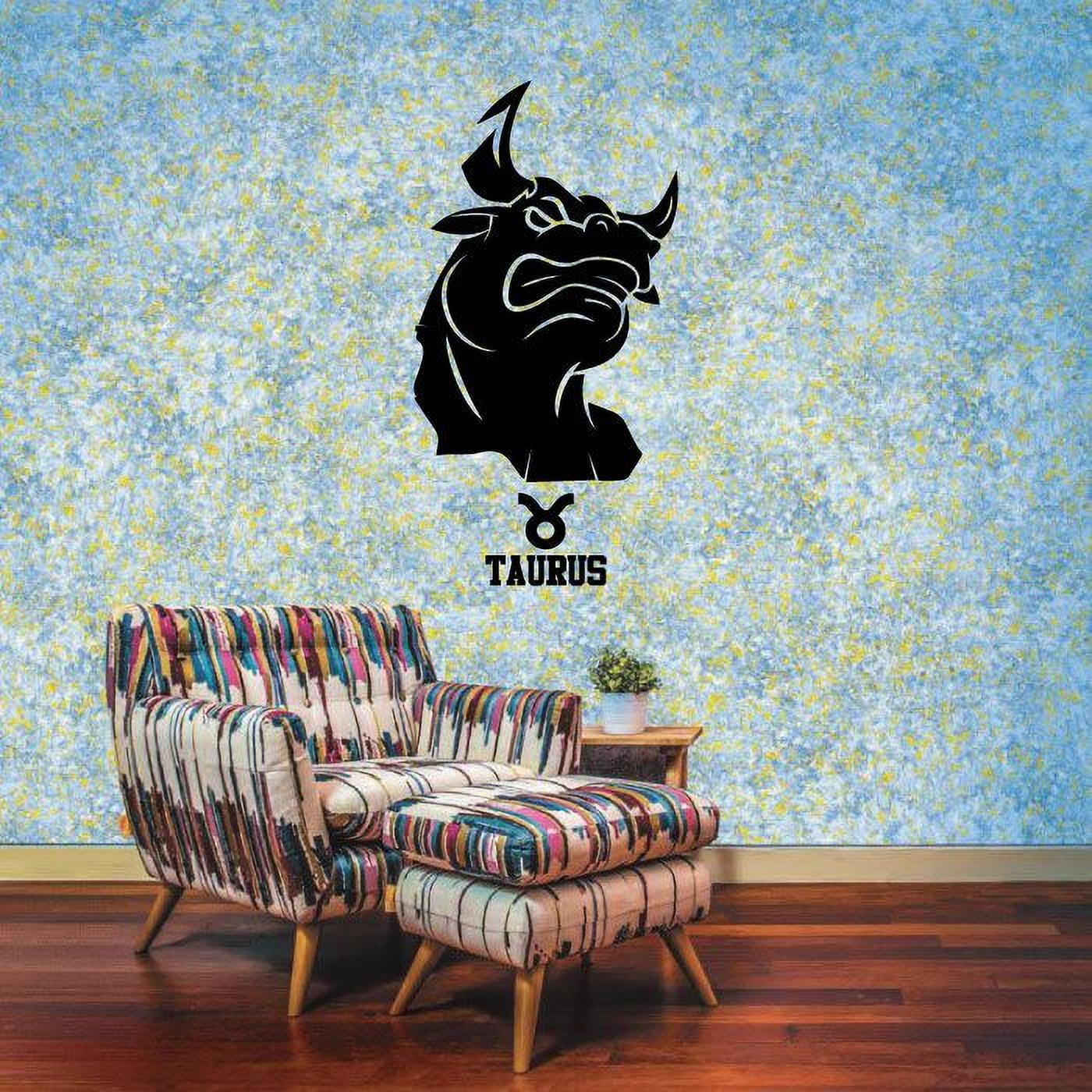 Taurus Bull Tough Emblem Symbol Earth Sign Horoscope Astrological Chart ...