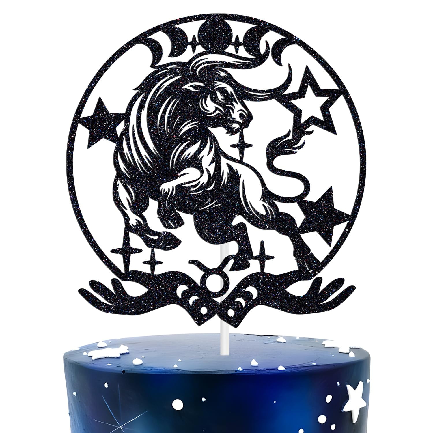Taurus Cake Topper, Happy Birthday Taurus/Taurus Season, KMC2Big Taurus Energy, 12 Zodiac ...