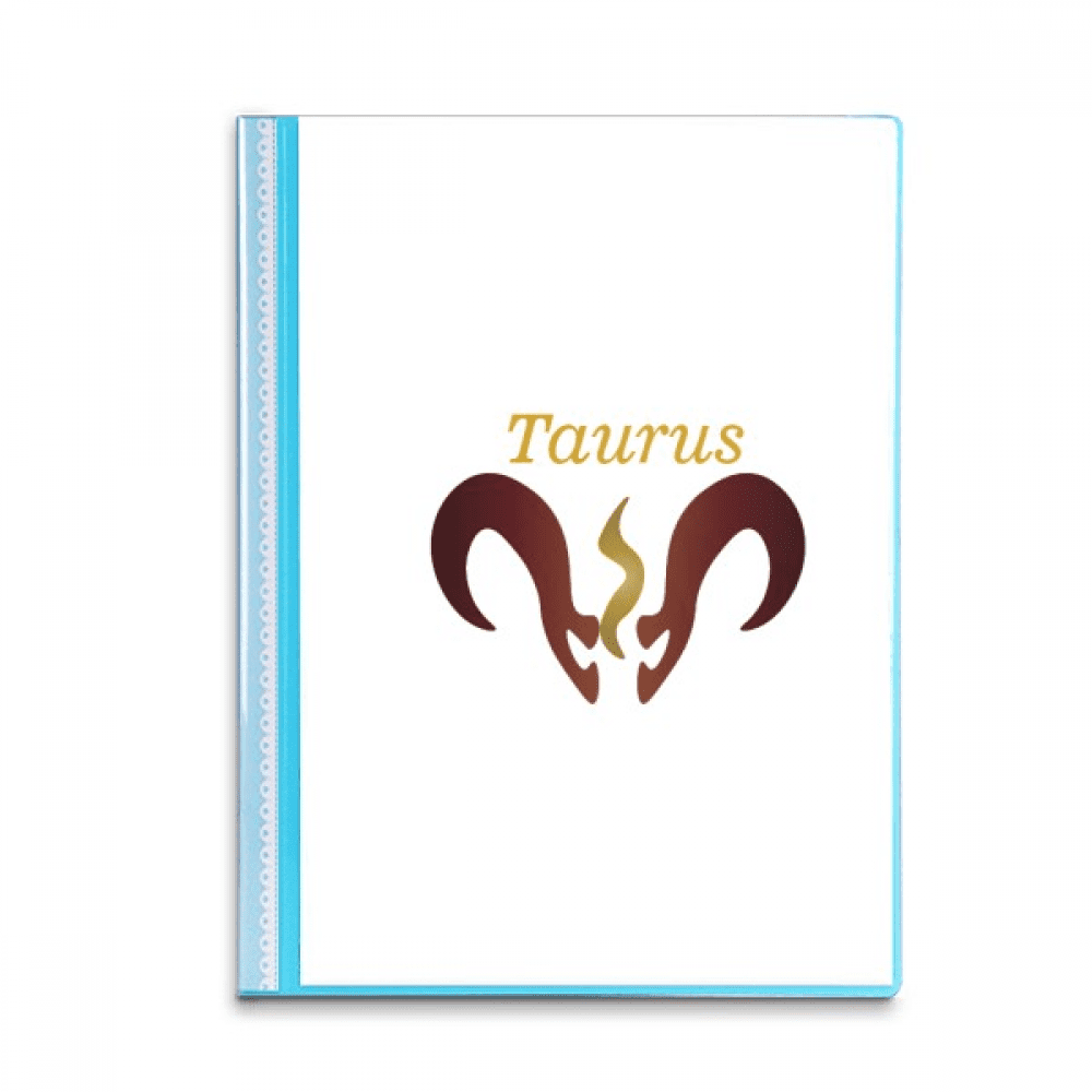 Taurus Chart Sign Art Deco Fashion Book Sheet Protectors Portfolio ...