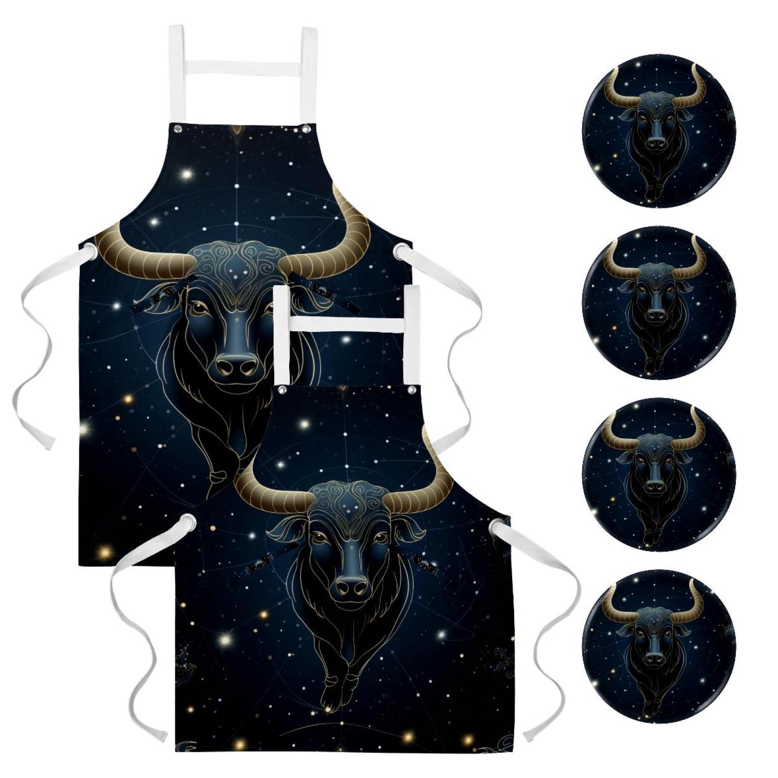 Taurus Constellation 2 Pack Waterproof Badge Pins with Pockets and ...