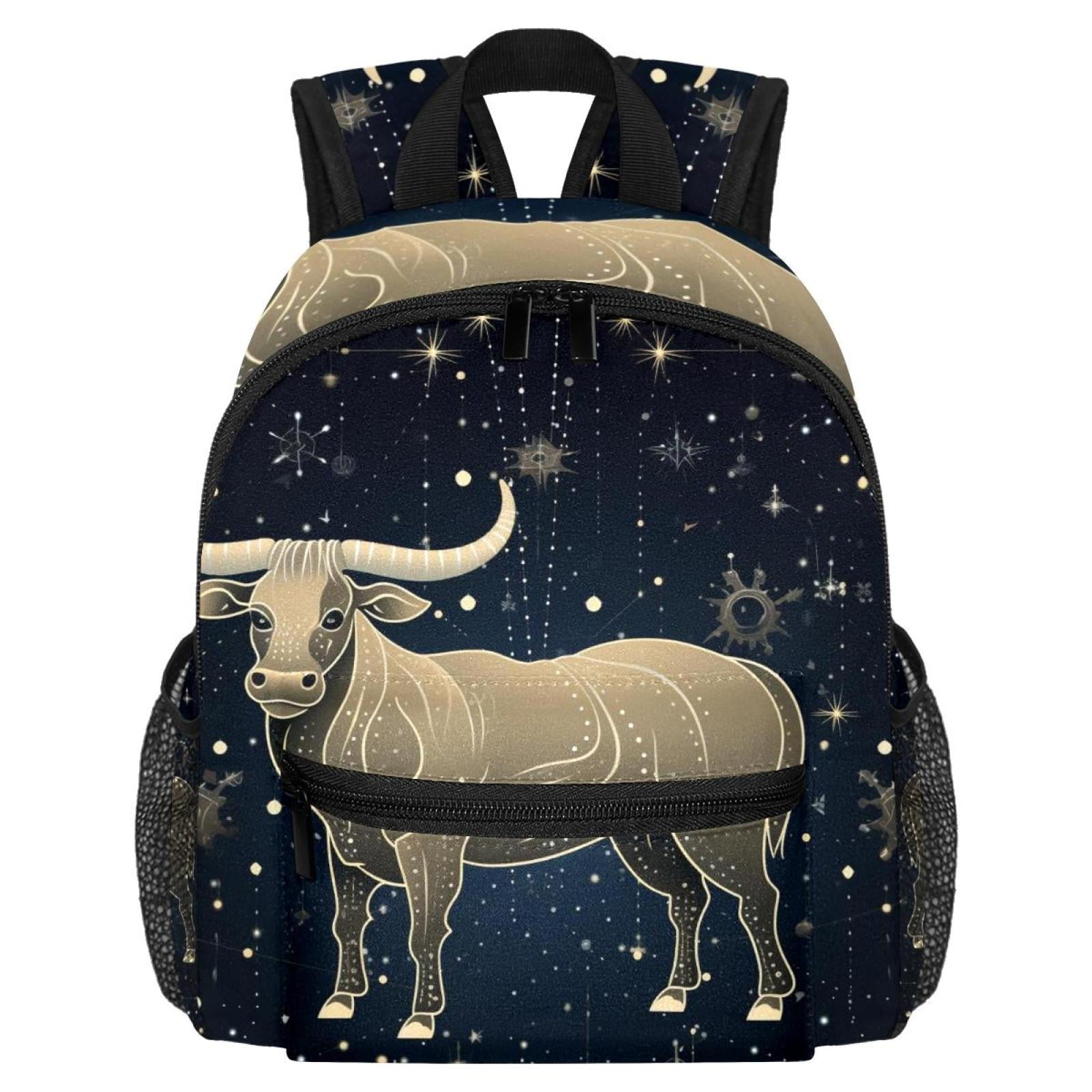 Taurus Constellation Airport Backpack Preppy Cute Mini Shoulder School ...