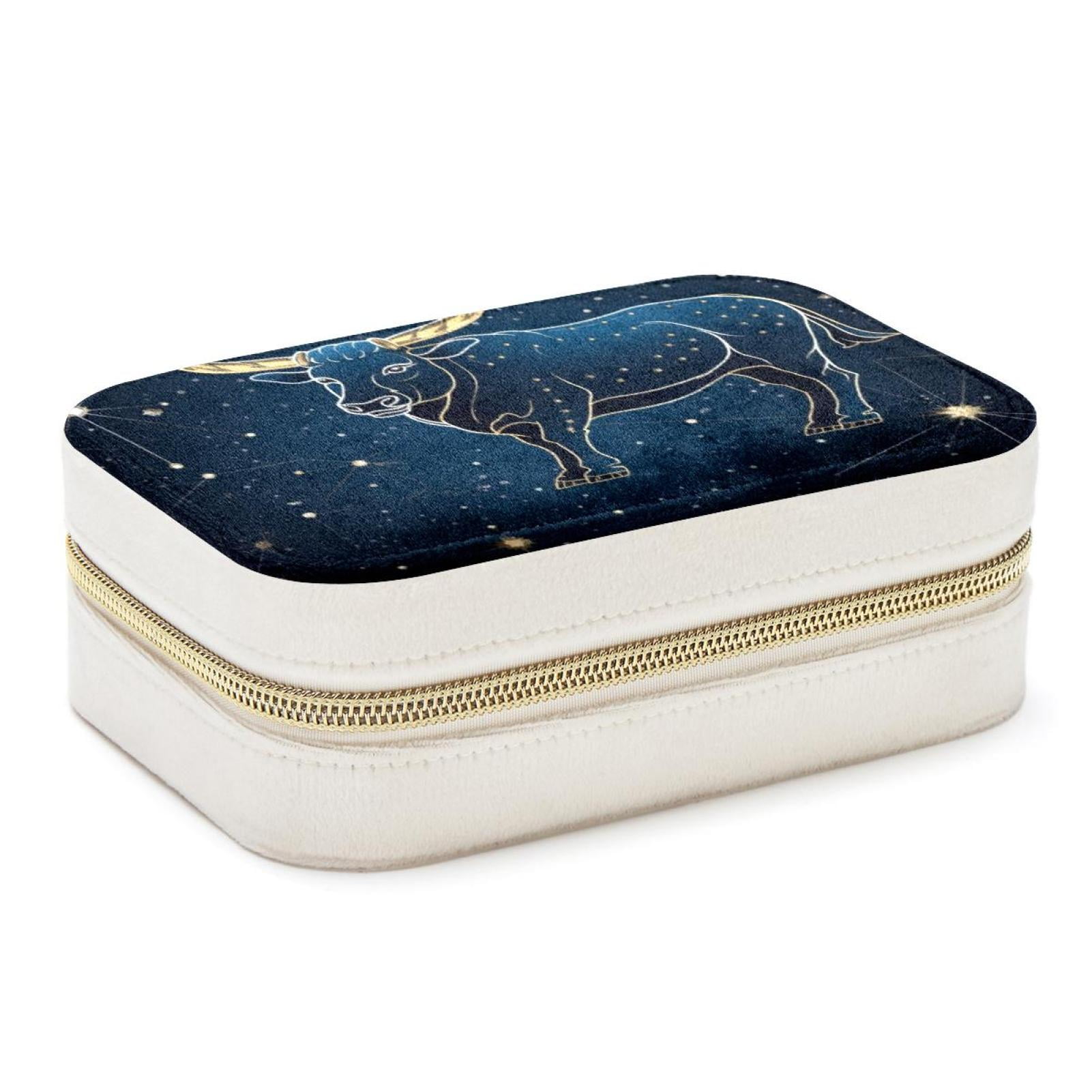 Taurus Constellation Decorative Velvet Earring Holder Display Case ...