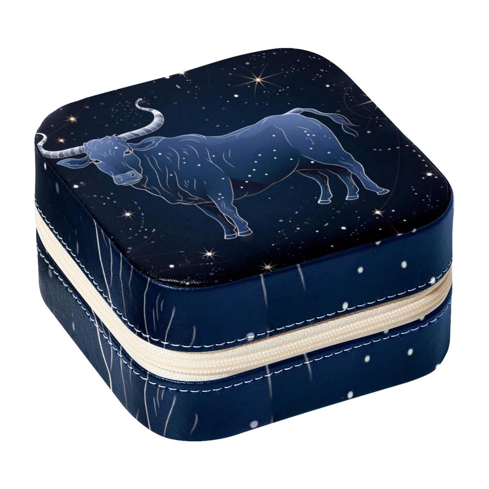 Taurus Constellation Travel Portable Square Bracelet Holder Organizer ...
