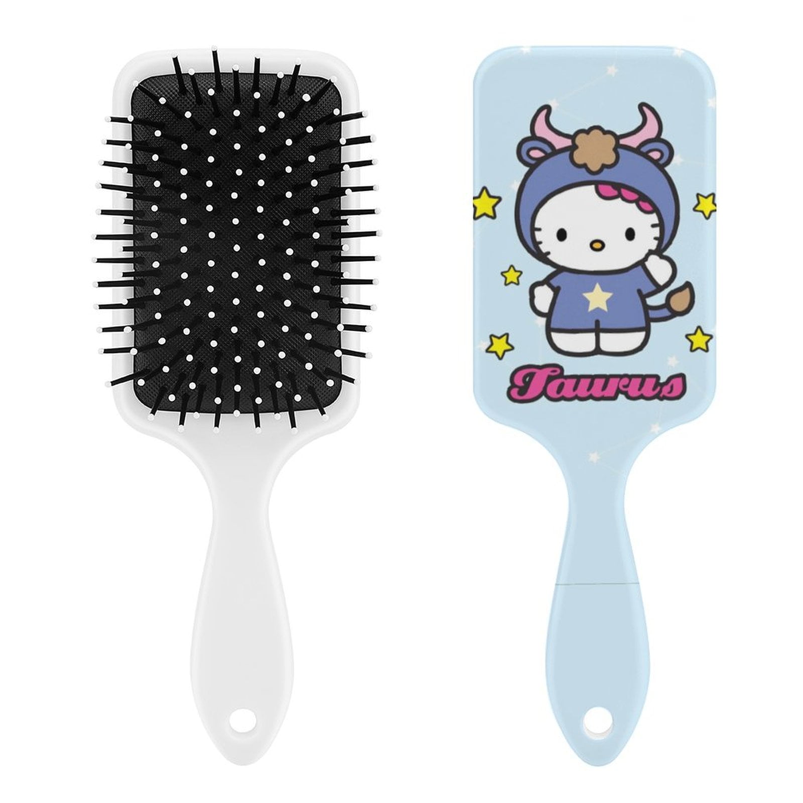 Taurus Hello Kitty Air Cushion Detangling Paddle Brush with Ball Tip Anti Static Massage Hair ...