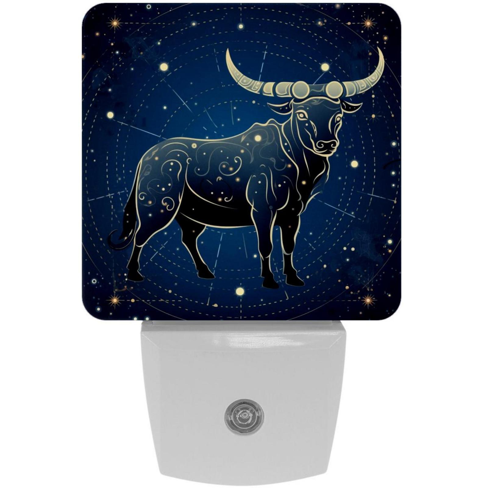 Taurus LED Square Night Lights - Energy Efficient Bedside Lamp with ...