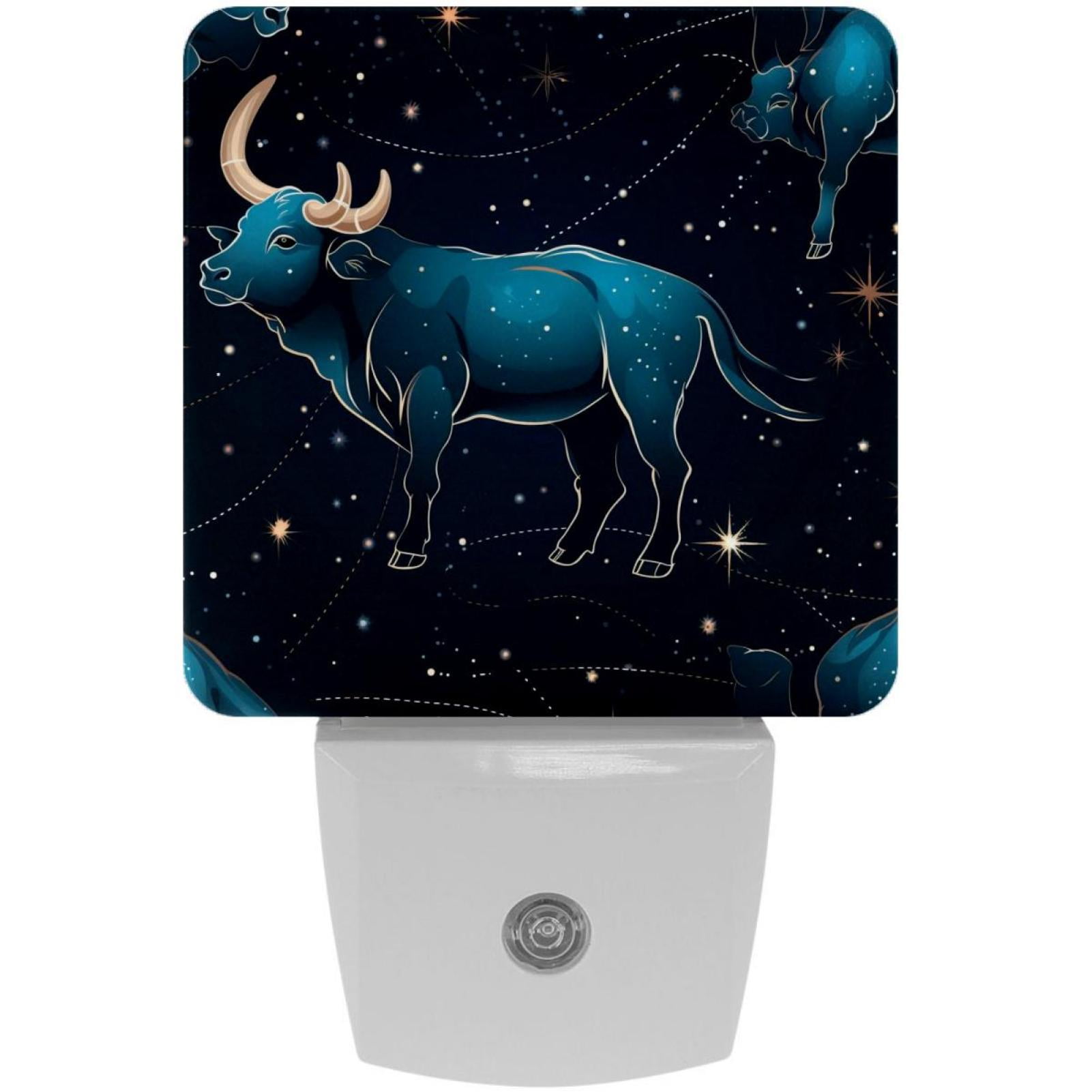 Taurus LED Square Night Lights - Portable and Stylish for Bedroom and ...