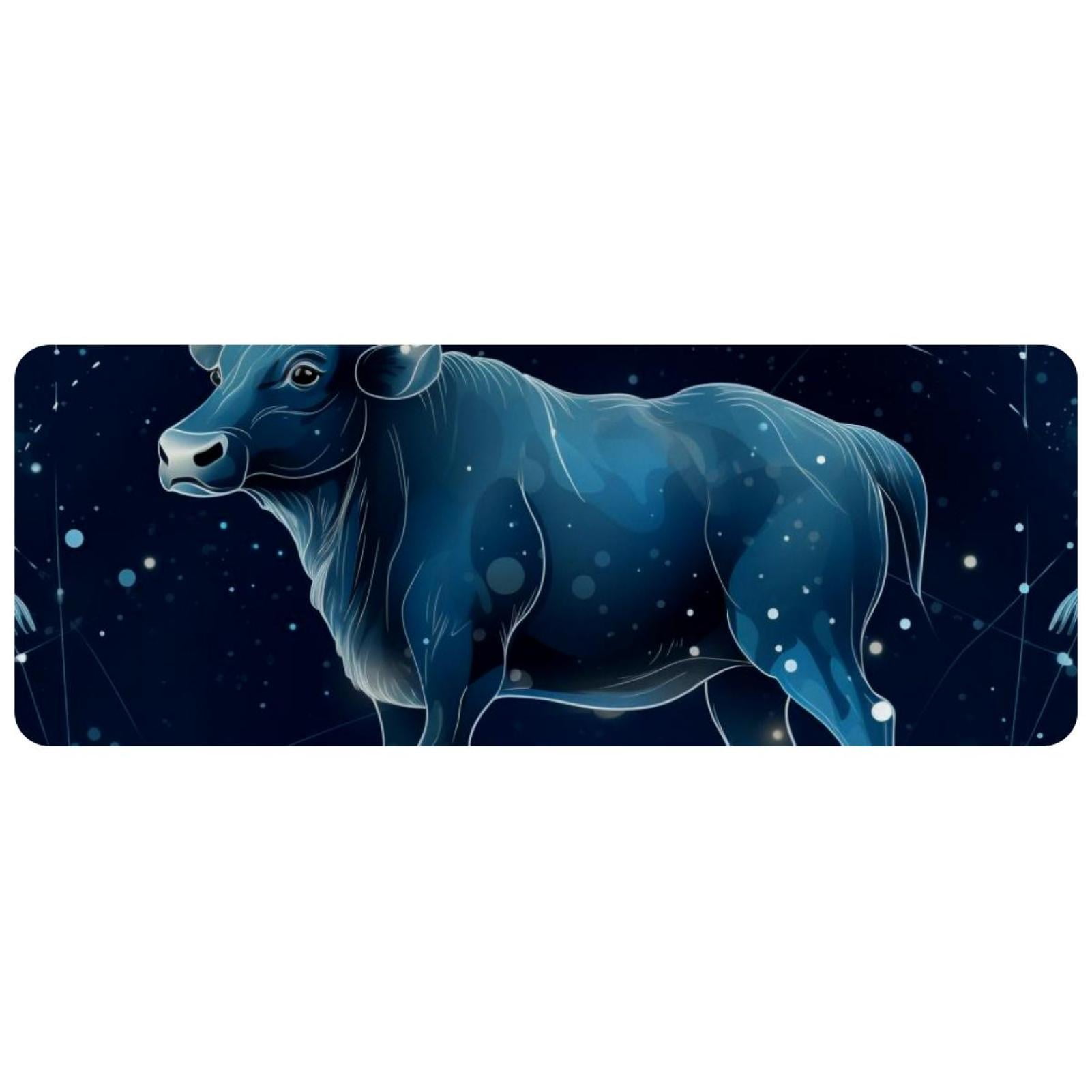 Taurus Mouse Pad, Personality Design Rubber Base for Office Decor for ...