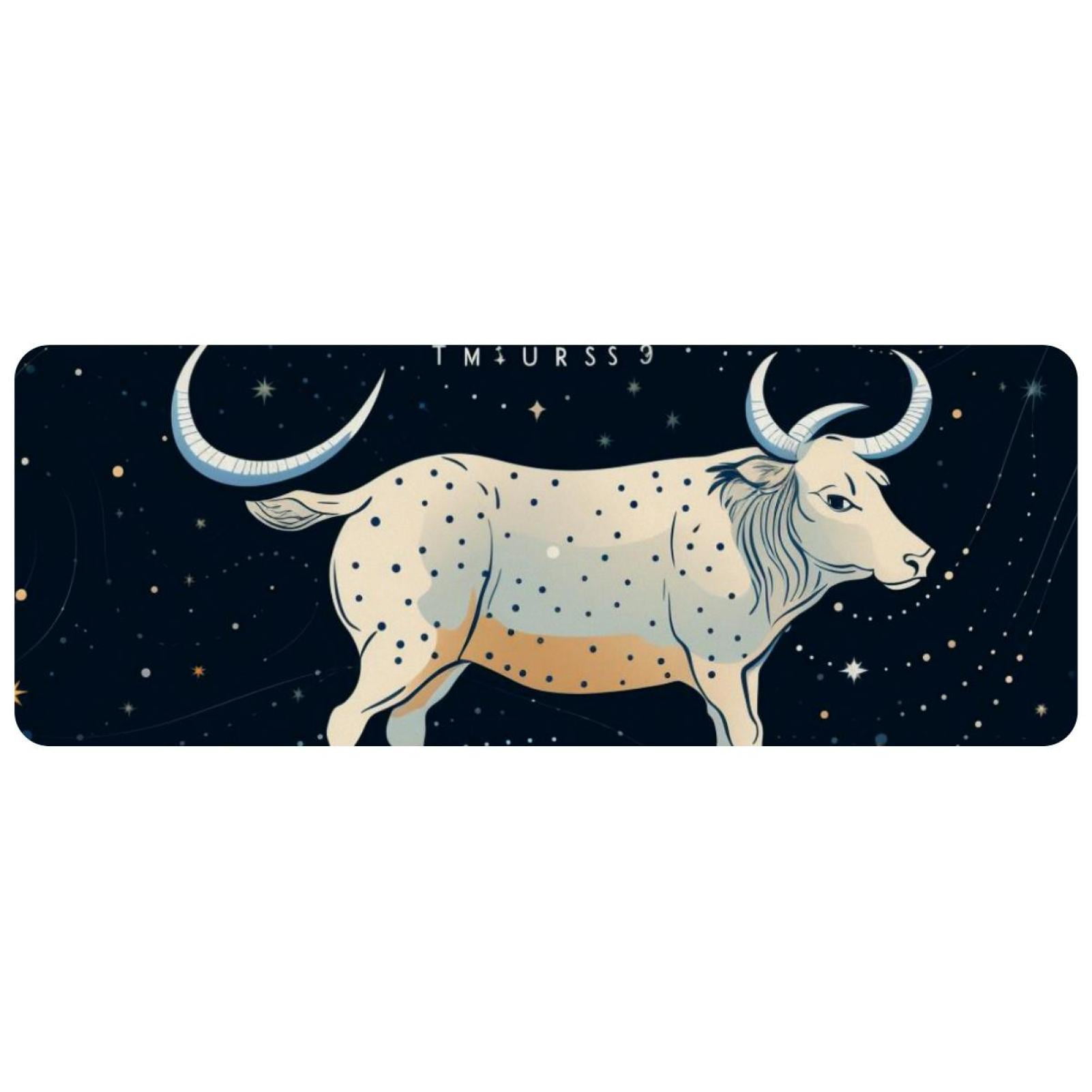 Taurus Mouse Pad, Personality Design Rubber Base for Office Decor for ...