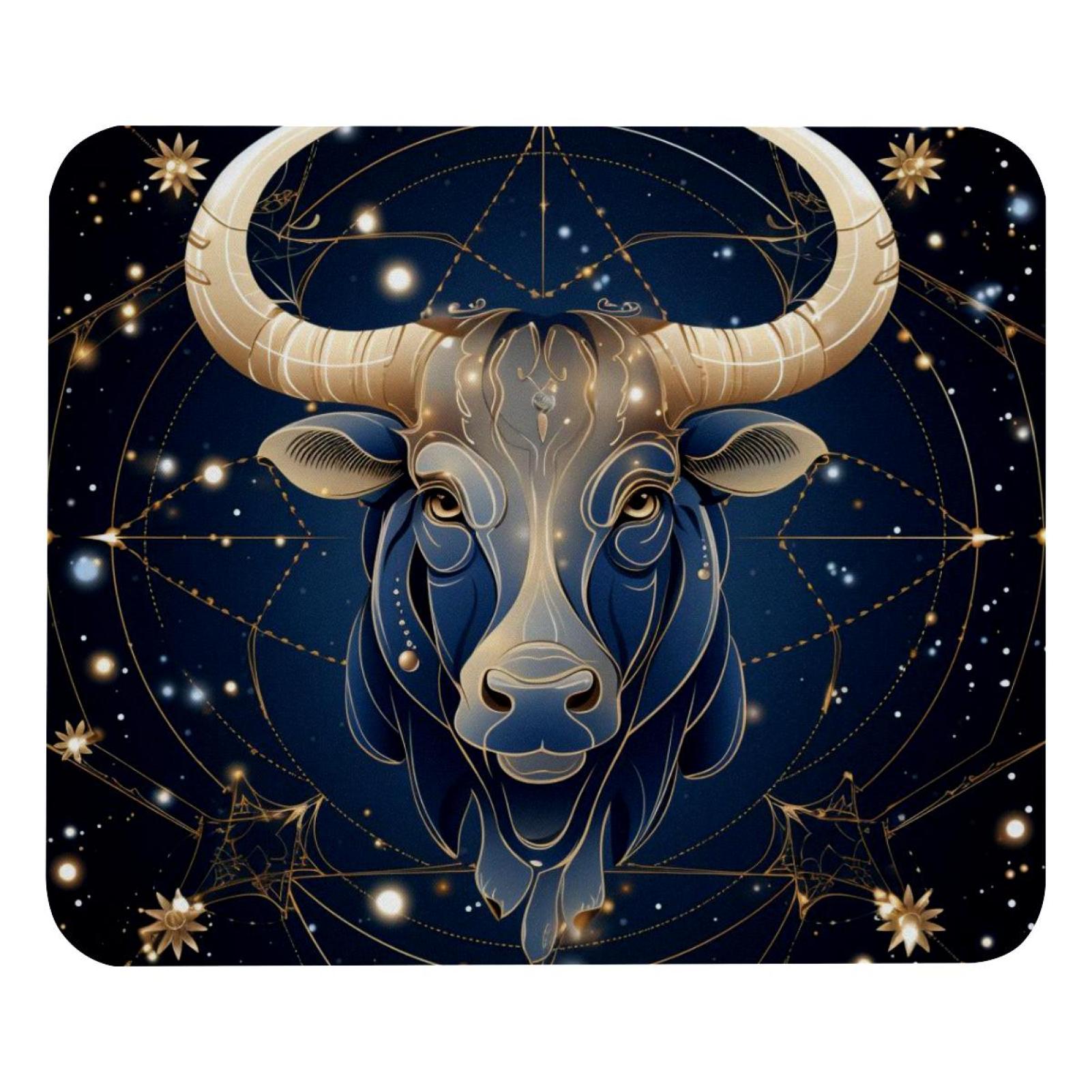 Taurus Mouse Pad, Personality Design Rubber Base for Office Decor for ...